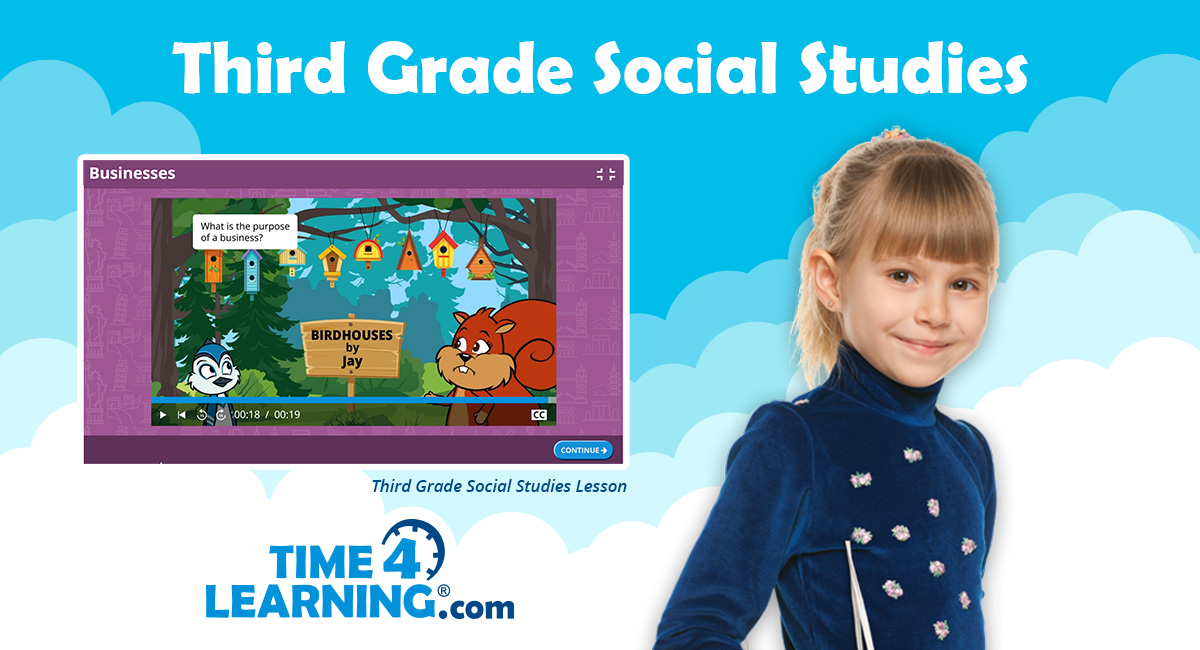 Third Grade Homeschool Social Studies Time4Learning