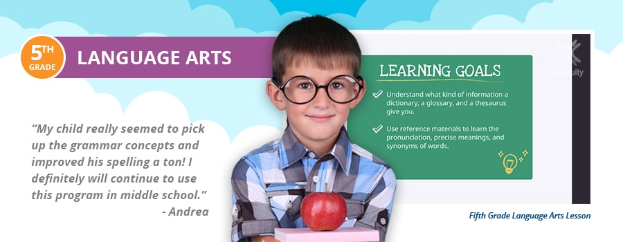 5th Grade Language Arts Curriculum Time4Learning